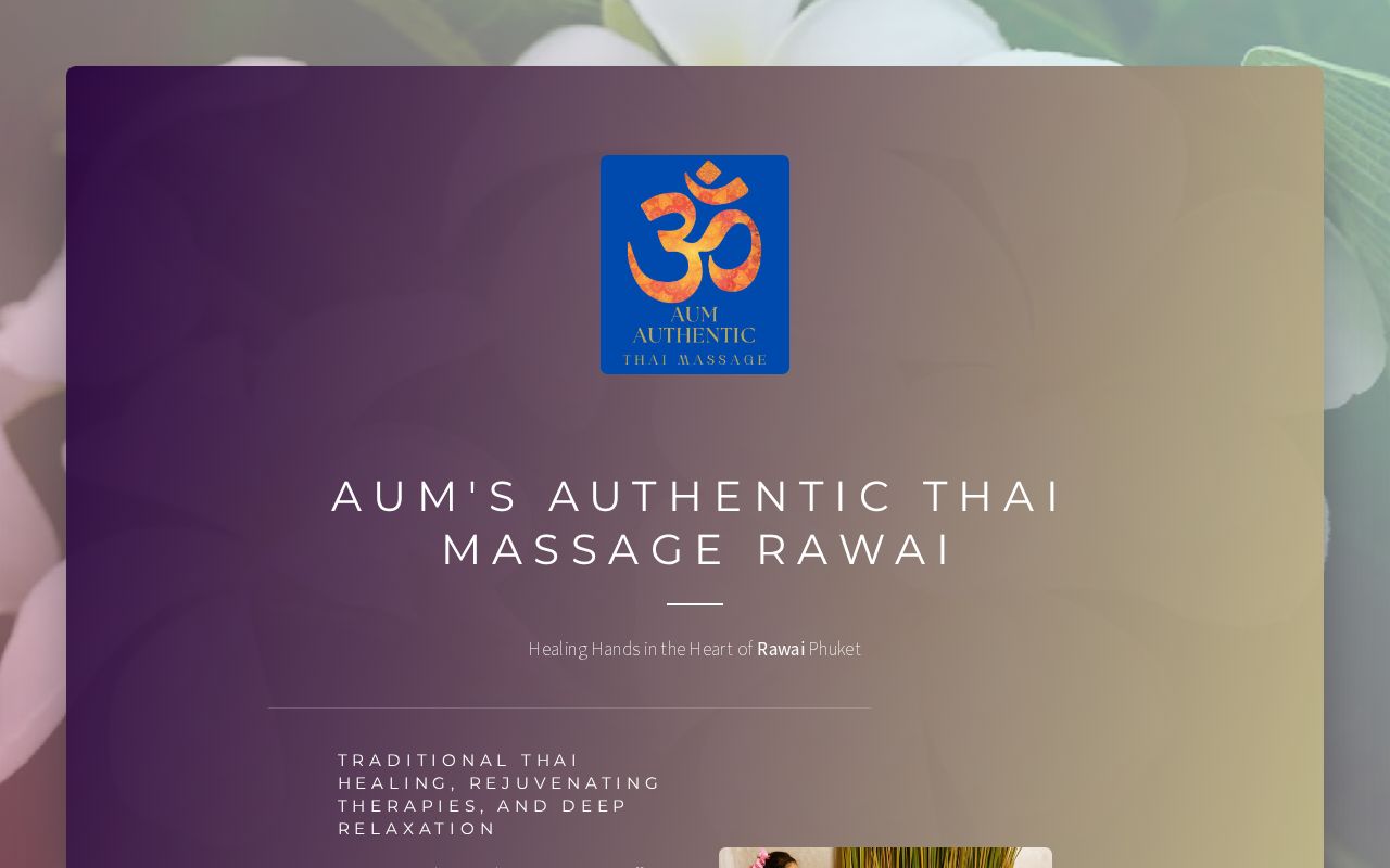 Aum's Authentic Thai Massage Phuket